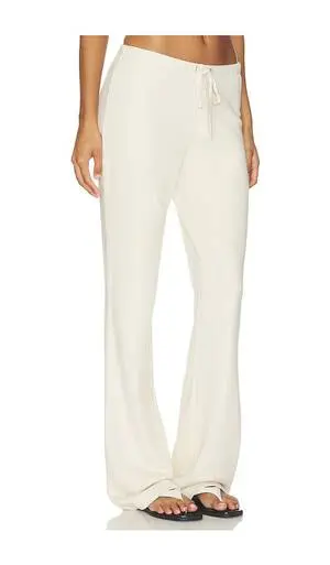SKIMS Drapey French Terry Straight Leg Pant - Buff