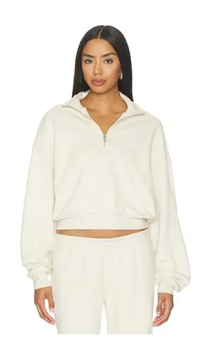 SKIMS Drapey French Terry Half Zip Pullover