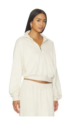 SKIMS Drapey French Terry Half Zip Pullover