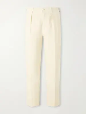 DRAKE'S Games Linen Trousers