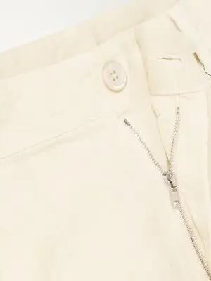 DRAKE'S Games Linen Trousers