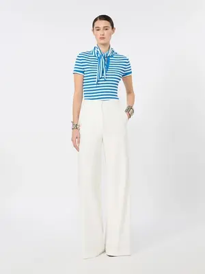 Max Mara Wide Leg Tailored Trousers