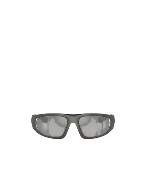 Prada Rectangle Frame Sunglasses - Grey