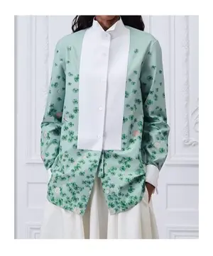 Dior Blouse With Plastron And French Cuffs