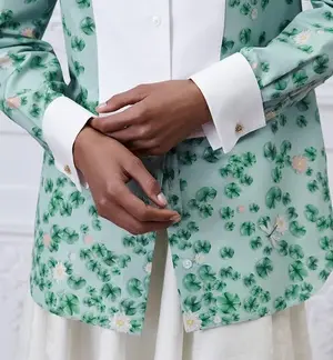 Dior Blouse With Plastron And French Cuffs