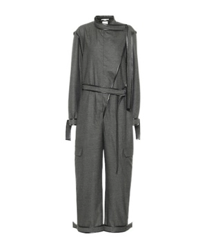 Stella McCartney Gwyneth Wool Jumpsuit - Black