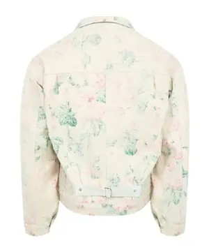 Junya Watanabe Floral Print Boxy Fit Jacket - Multi-color