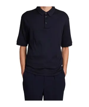 Giorgio Armani Knitted Polo Shirt