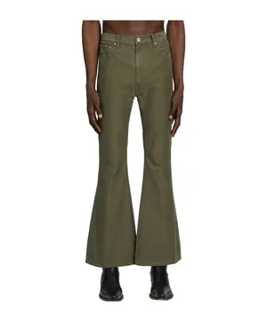 Junya Watanabe Flared Five-pocket Jeans - Khaki