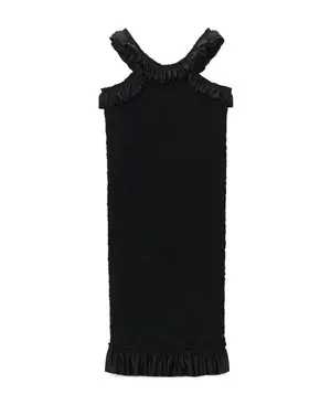 Alexander Wang Ruffled Trim Sleeveless Dress