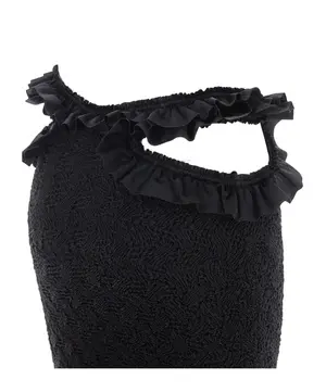 Alexander Wang Ruffled Trim Sleeveless Dress