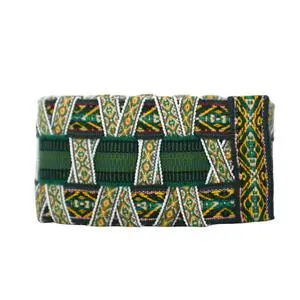 TAARACH & AMPERSAND Paka Woven Belt - Green