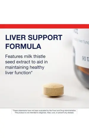 METAGENICS Milk Thistle Extract Liver Health Antioxidant Support Supplement Tablets 90 Tablets