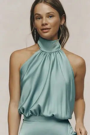 Anthropologie Deme Gabriella Symphony Silk Maxi Dress