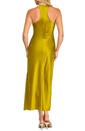SOCIALITE Racerback Satin Dress