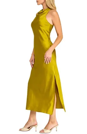 SOCIALITE Racerback Satin Dress