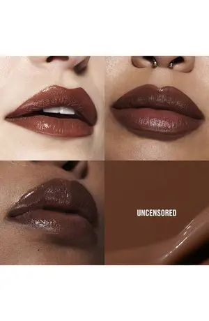 MAC COSMETICS Lustreglass Sheer-shine Lipstick - Uncensored