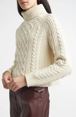 NILI LOTAN Ezren Lambswool Sweater