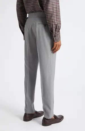 Isaia Casalnuovo Wool Trousers
