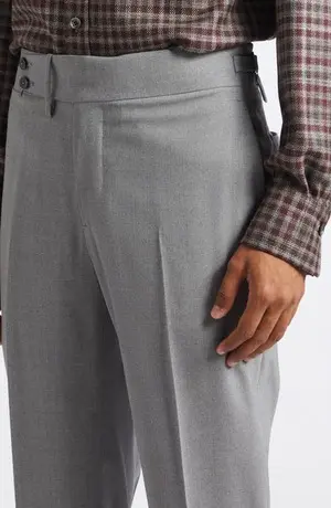 Isaia Casalnuovo Wool Trousers