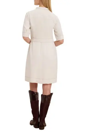 NIC+ZOE Camilla Tie Waist Crepe Dress