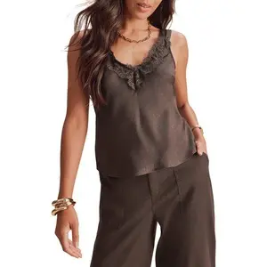 Splendid Penelope Lace Trim Tank