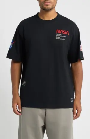 Alpha Industries Nasa Graphic T-shirt - Black