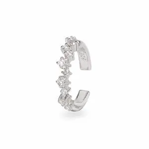 ZOHREH Topaz Scattered Ear Cuff Sterling - Silver