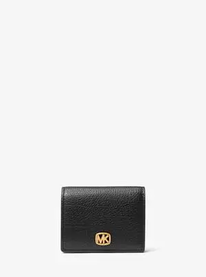 Michael Kors Bryant Small Leather Wallet In By - Black