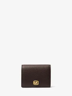 Michael Kors Bryant Small Leather Wallet In By - Brown