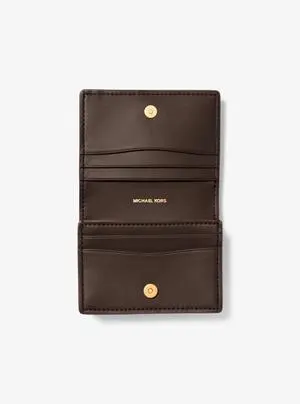 Michael Kors Bryant Small Leather Wallet In By - Brown