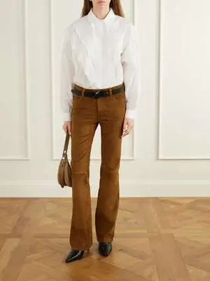 FRAME The Equestrian Cotton-poplin Shirt