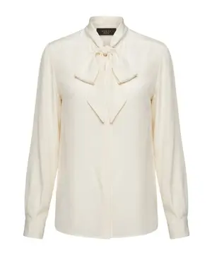 Gucci Long Sleeve Blouses