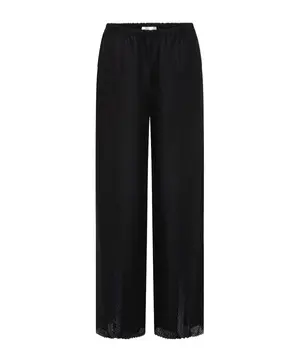 Posse Elastic Waist Casual Pants - Black