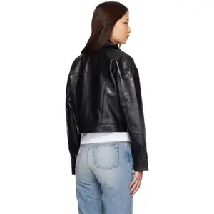 ANINE BING Leather Biker Jacket