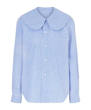 Comme Des Garçons Cotton-poplin Shirt - Blue