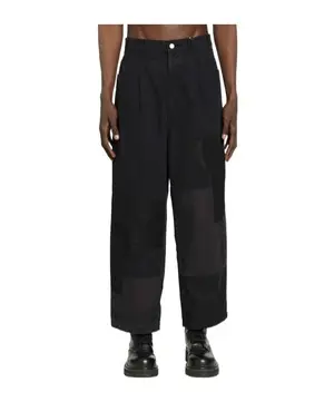 Comme Des Garçons Panelled Wide-leg Trousers
