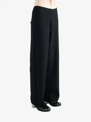 OMAR AFRIDI Double-sided Knitted Straight Leg Pants