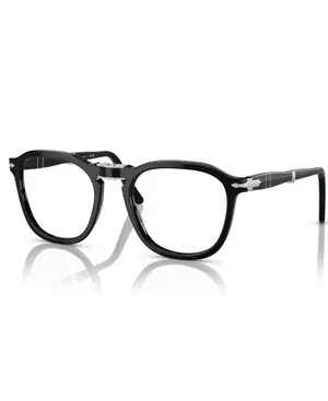 Persol Unisex Rene Eyeglasses Black