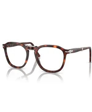 Persol Rene Full Rim Eyeglasses - Havana