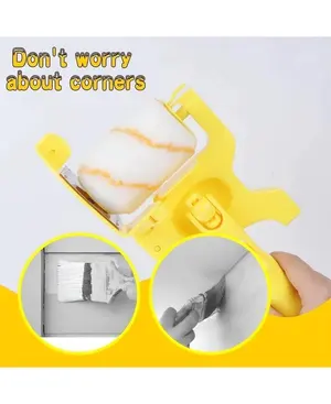 XDOVET Paint Edger Trimmer Wall Ceiling Brush Roller Shield Tool Expandable