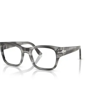 Persol Eyeglasses - Striped Gray
