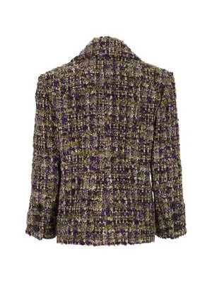 Saint Laurent Tweed Blazer - Multicolor