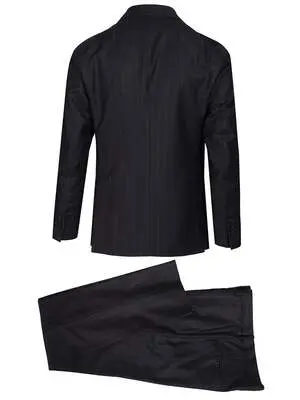 Tagliatore Double-breasted Pinstriped Suit