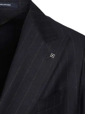 Tagliatore Double-breasted Pinstriped Suit