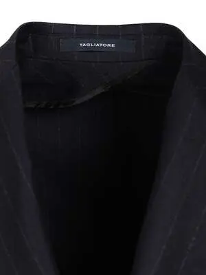 Tagliatore Double-breasted Pinstriped Suit