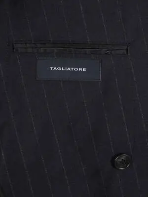 Tagliatore Double-breasted Pinstriped Suit