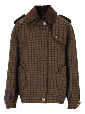 Blaze Milano Checked Outerwear For Women