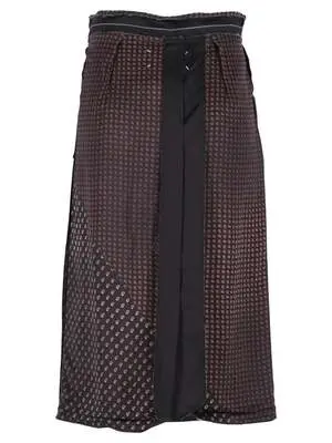 MAISON MARGIELA Paisley Print Midi Pencil Skirt