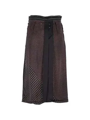 MAISON MARGIELA Paisley Print Midi Pencil Skirt